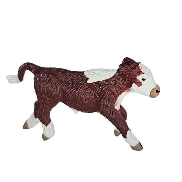 Breyer | Accents | Breyer Stablemate Brown White Hereford Calf Baby Cow ...